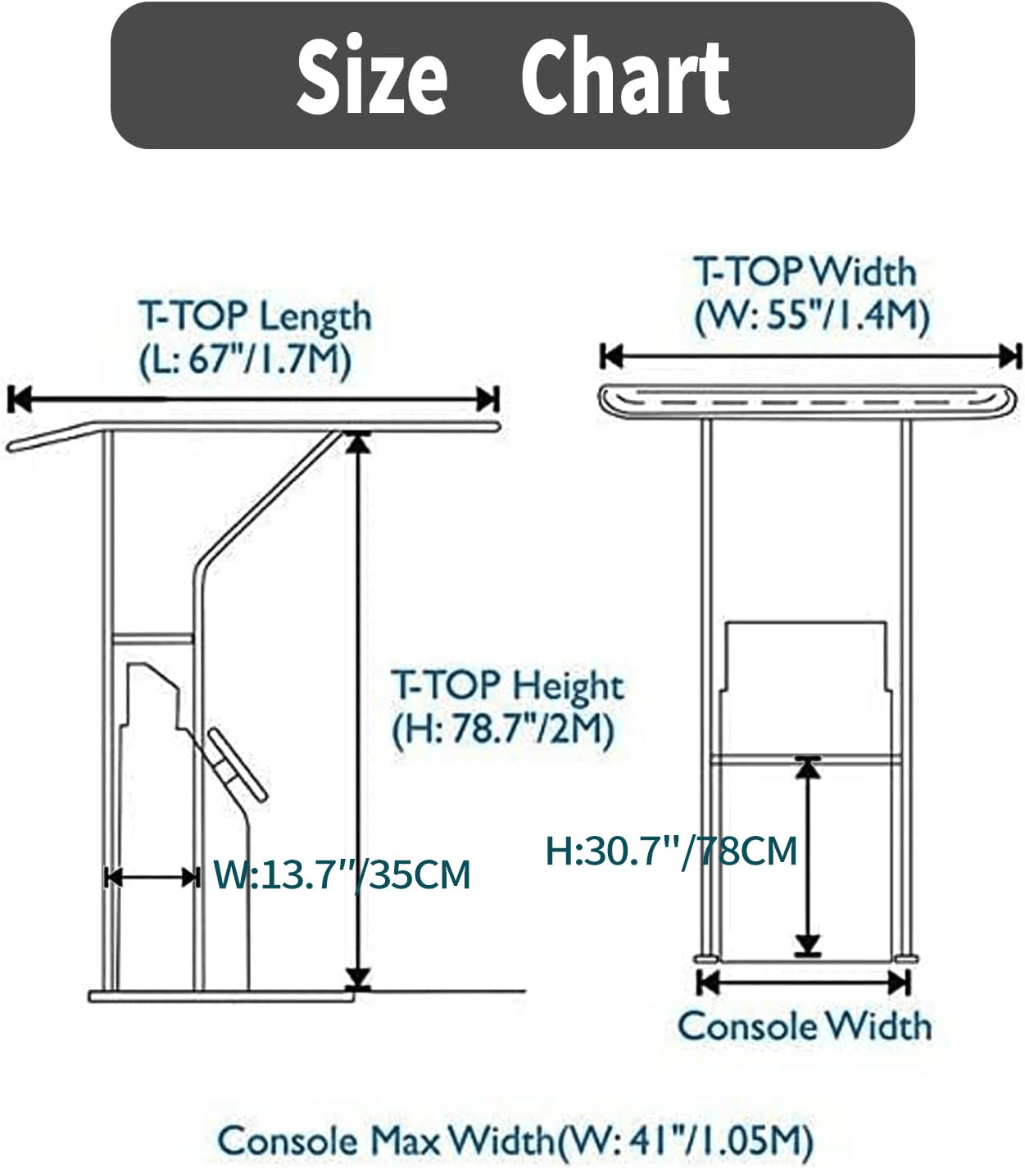 Snapklik.com : Seamander Boat T-Top For Center Console,Bimini Tops