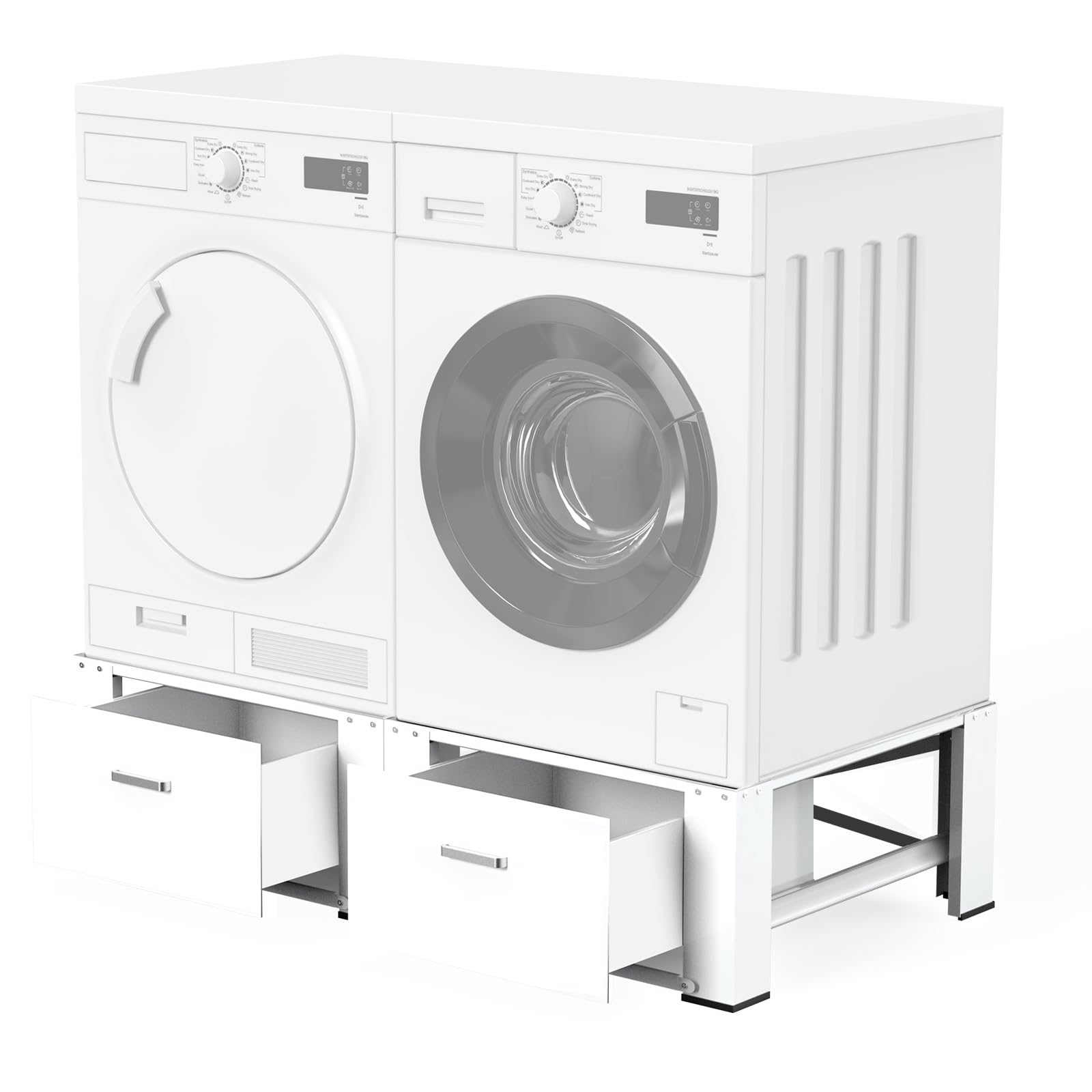 Amazon.com: 29" Washer Dryer Pedestal with Drawer - 2 Pack Laundry ...