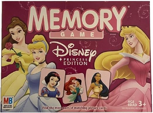 Amazon.com: Memory Game - Disney Princess Edition : Toys & Games