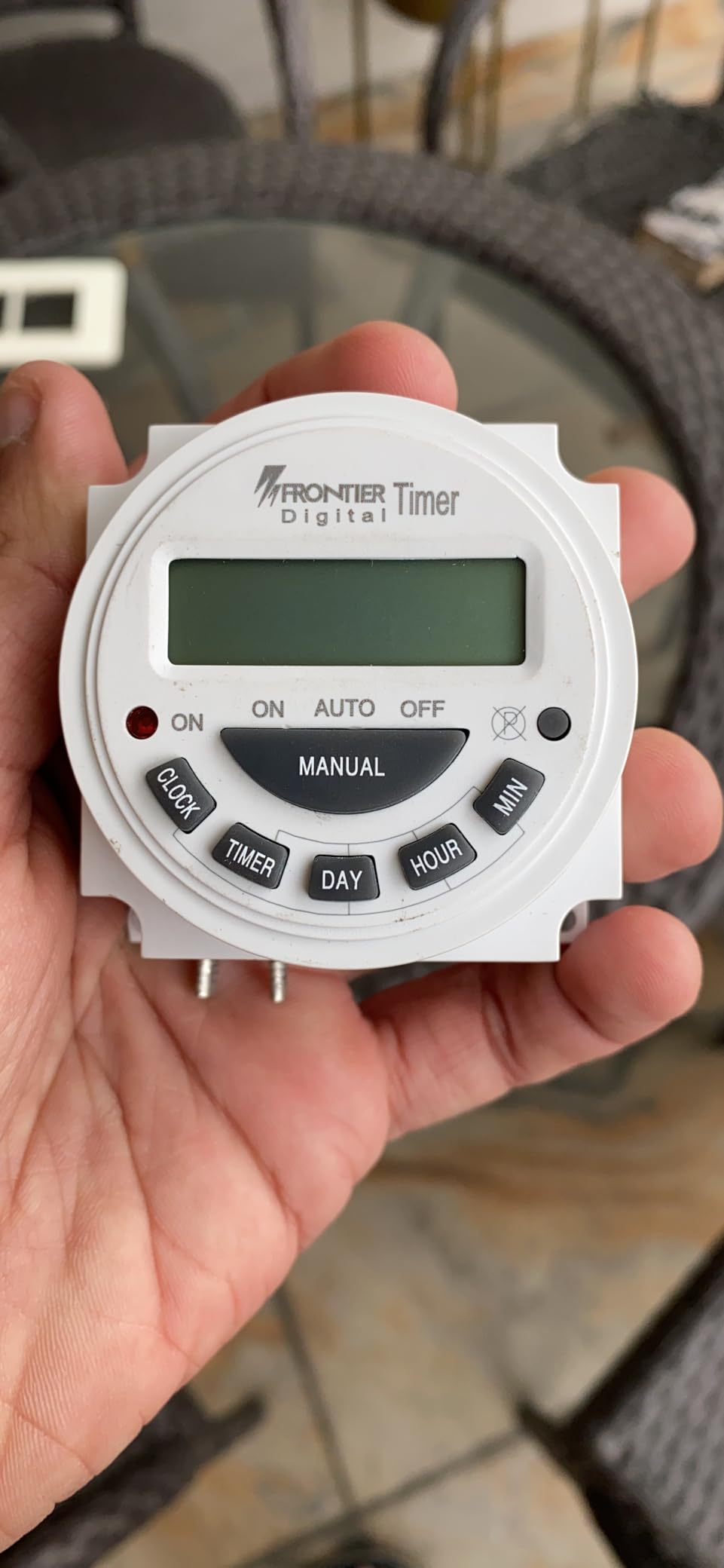 Frontier TM619H2 Digital Timer Programmable Time Switch with LCD 4 Pin (Pack of 1) : Amazon.in ...