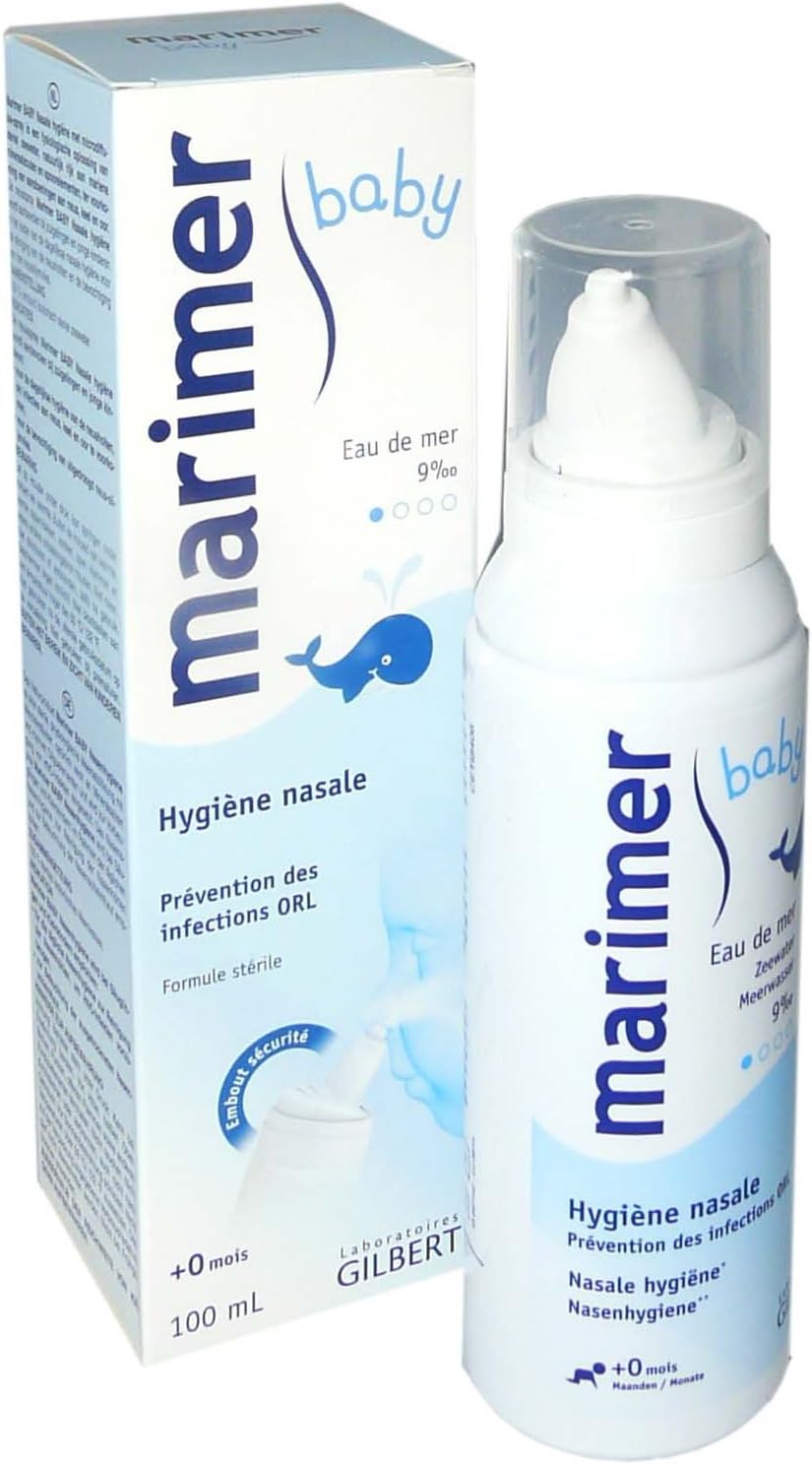 Marimer Spray hygiène nasale Baby 100ml : Amazon.fr: Bébé et Puériculture