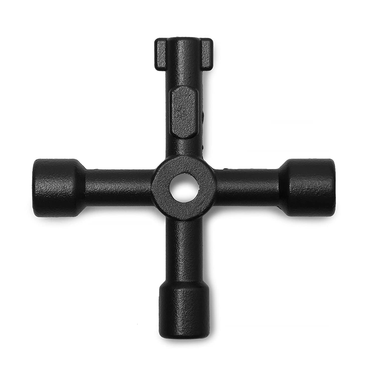 4 Way Utility Key 1 (Piece), Round end and Fixed Square : Amazon.in ...