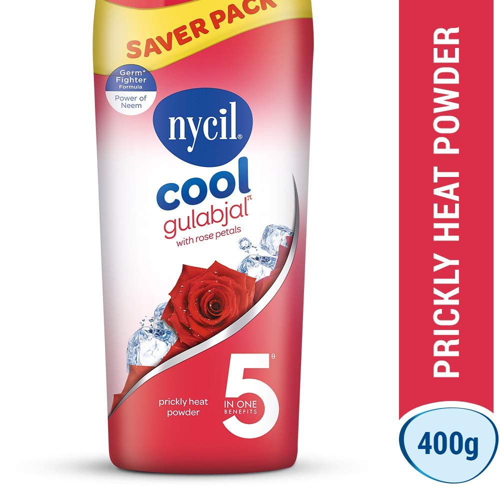 Cool Gulabjal Instant Cooling Prickly Heat Powder Talc With Rose ...