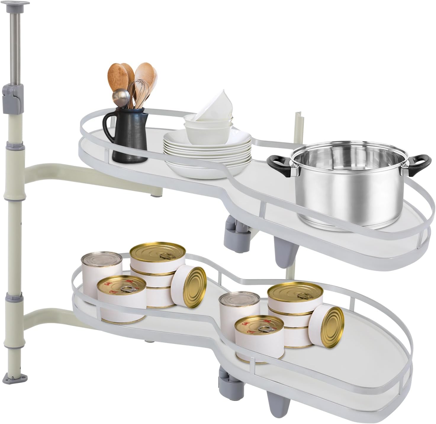 Amazon.com: Hilberiazel Swing Right Blind Corner Cabinet, Pull Out ...