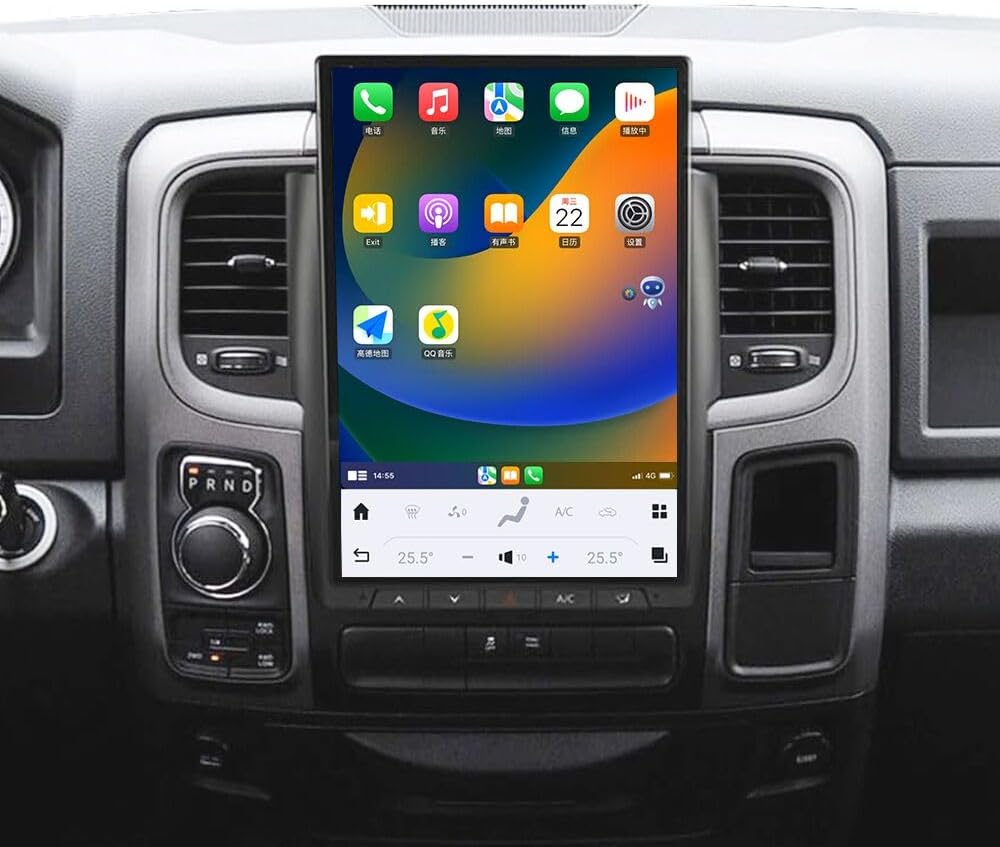 Amazon.com: 14.4 Inch Android 13 Car Radio for Dodge Ram 1500 2500 3500 ...