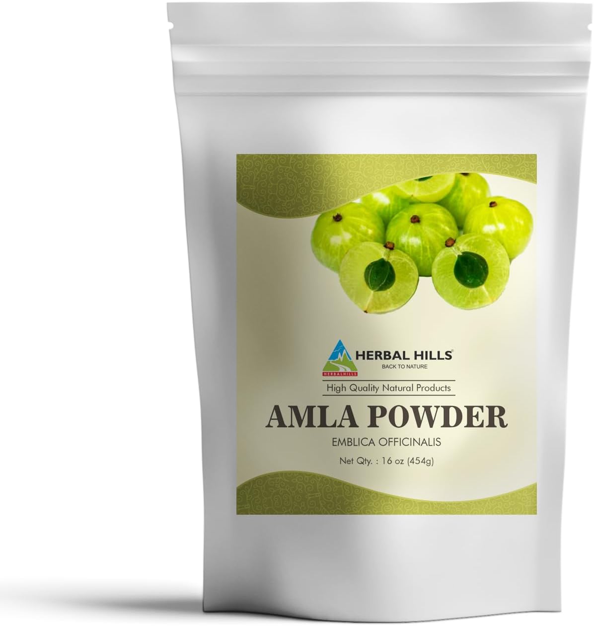 Amazon.com: HERBAL HILLS Amla Powder 454 GMS Indian Gooseberry Emblica ...