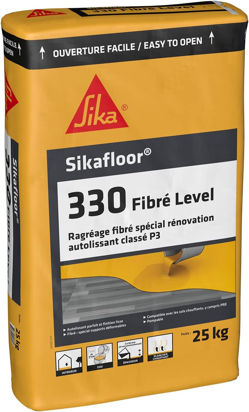 Sika 162680 Sikafloor Level 30 Ragréage de Sol autonivelant à séchage ...