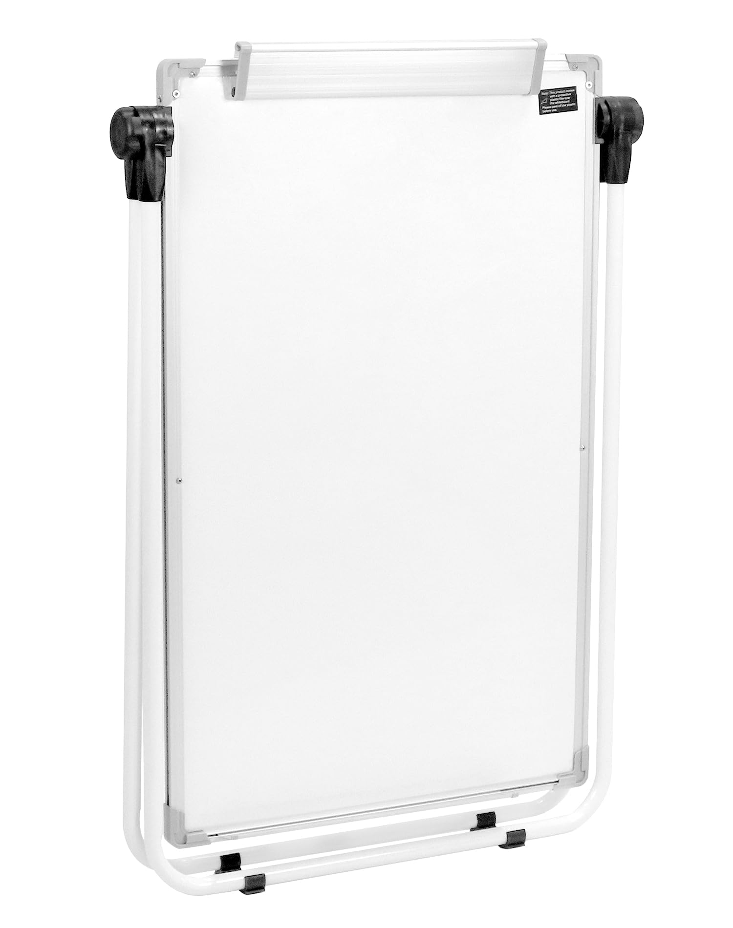 QWORK® 90 x 60 CM Double-Sided Whiteboard with Stand, Foldable and ...