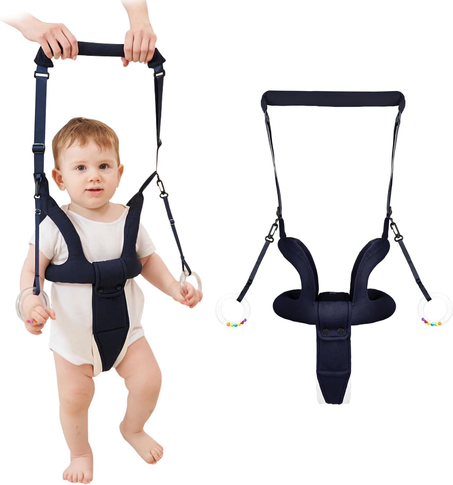 Amazon.com : Panitay Handheld Baby Walking Harness Adjustable Toddler ...
