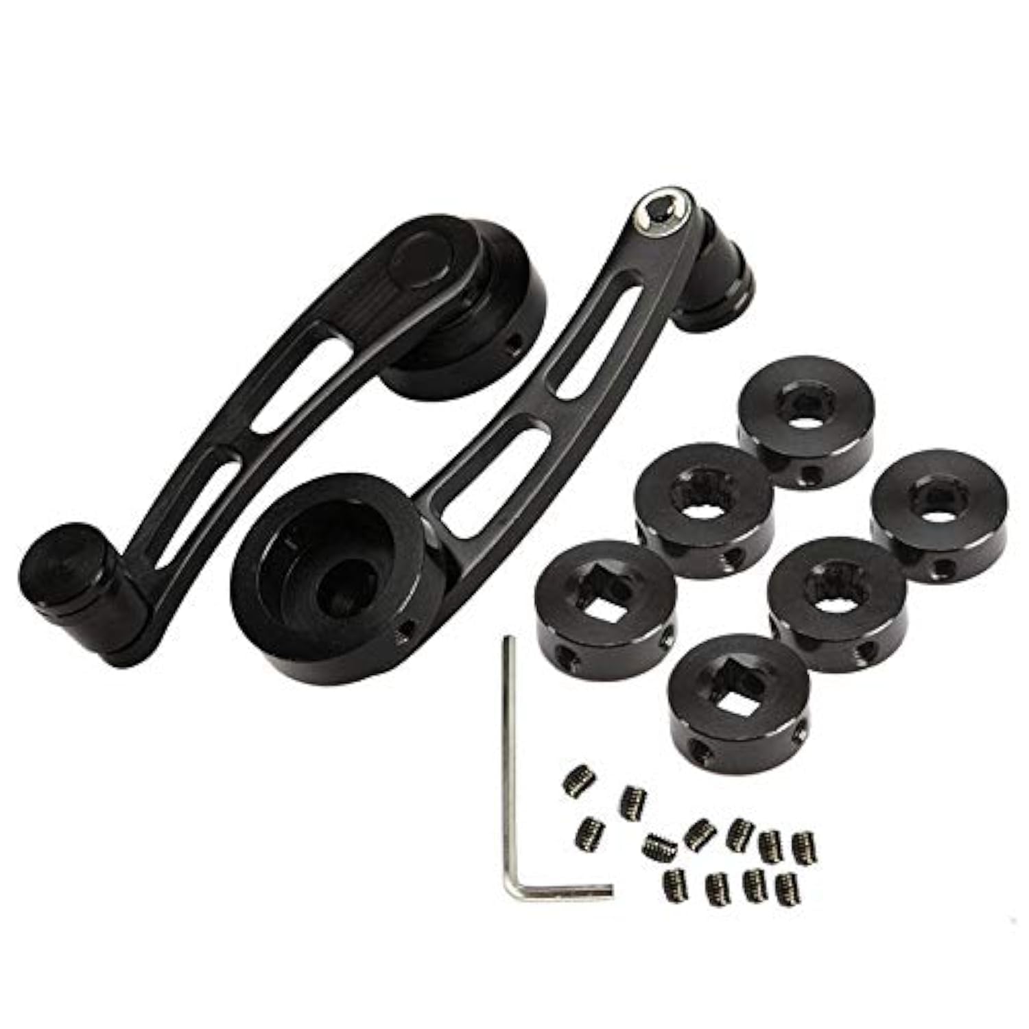 Snapklik.com : PARTOL Window Crank Handle Winder Billet Aluminum ...