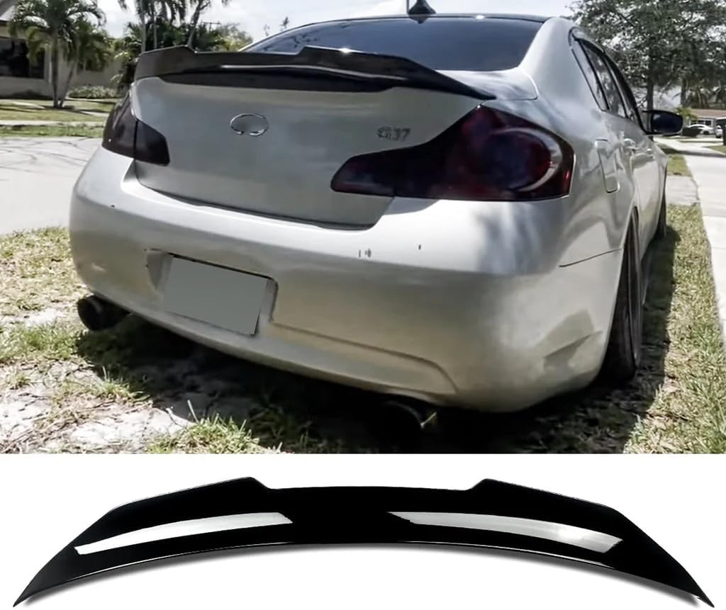 Amazon.com: YOUNGERCAR Rear Trunk Spoiler Fit for 2007-2015 Infiniti ...