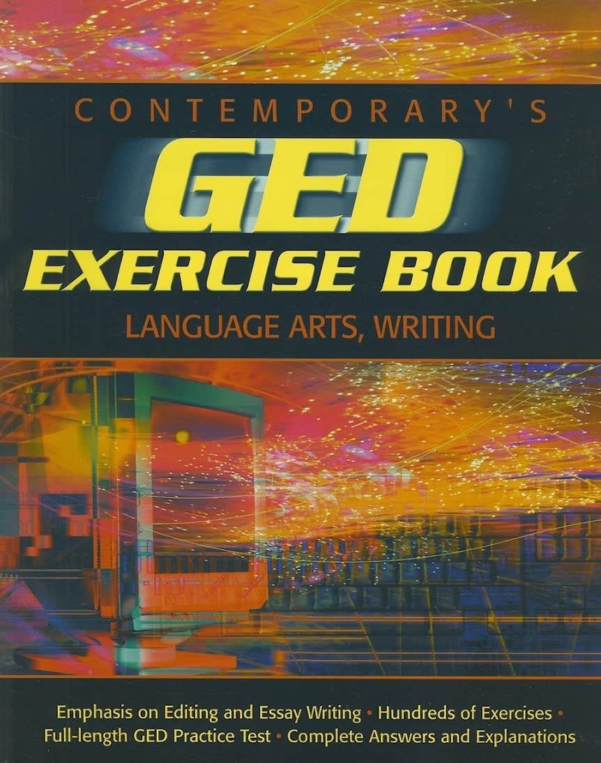 GED Exercise Book: Language Arts, Writing: Frechette, Ellen Carley ...