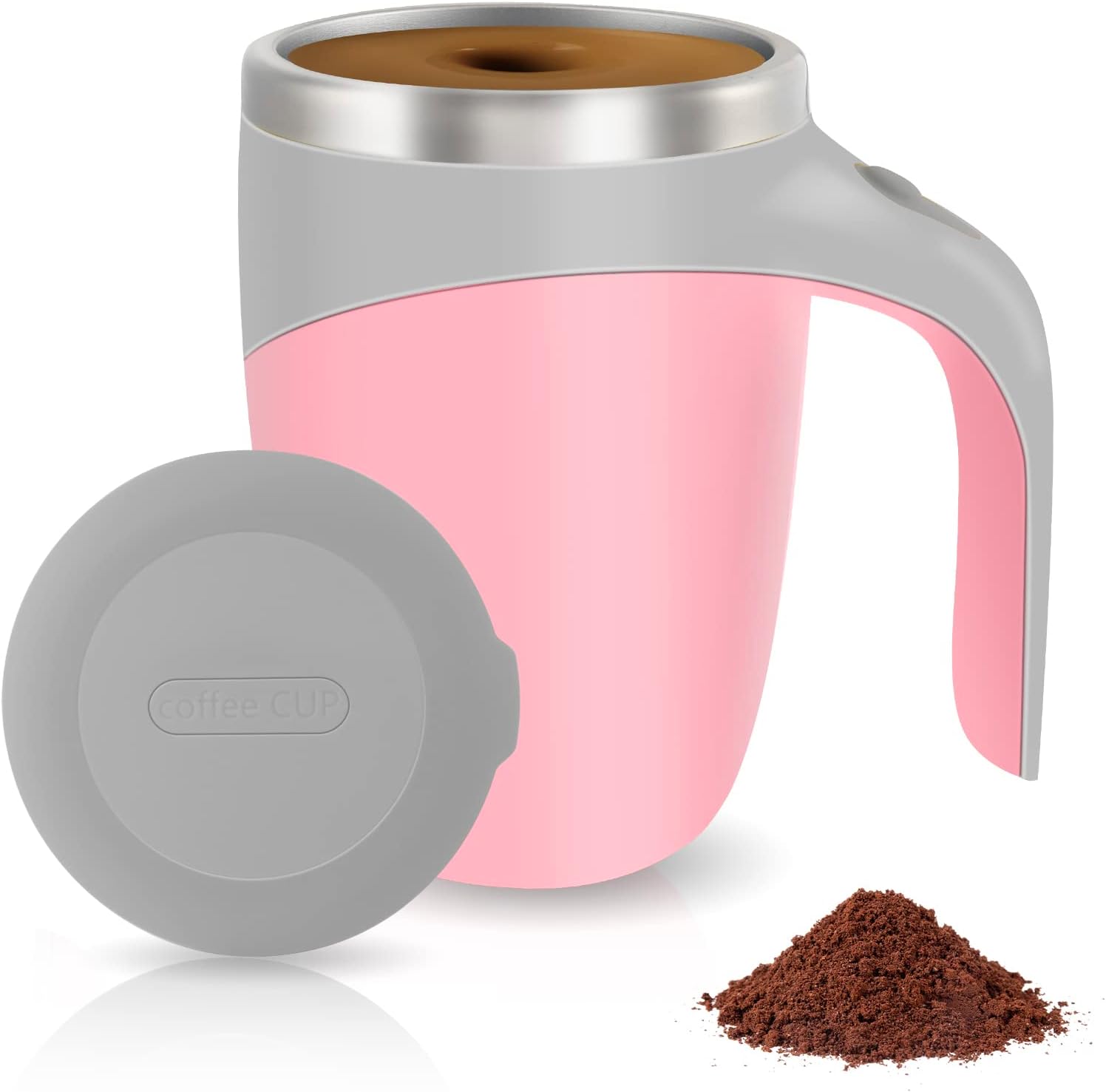 Amazon.com: Automatic Magnetic Stirring Coffee Mug, Rotating Home ...