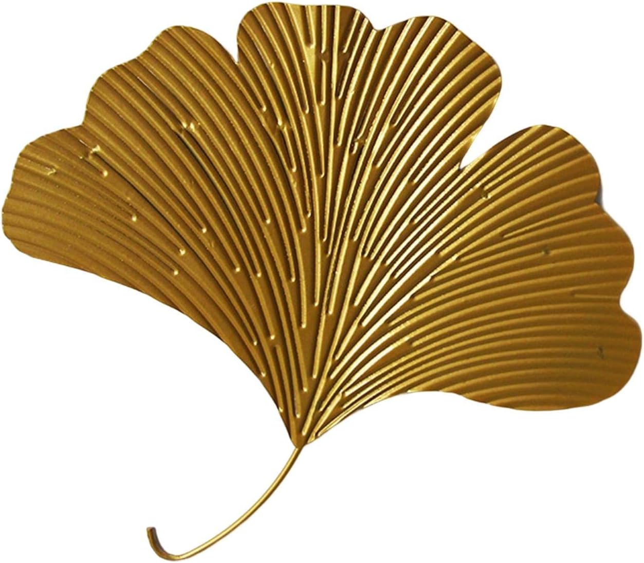 Amazon.com: Fenteer Wall Mounted Ginkgo Leaves Iron Wall Decor Ginkgo ...