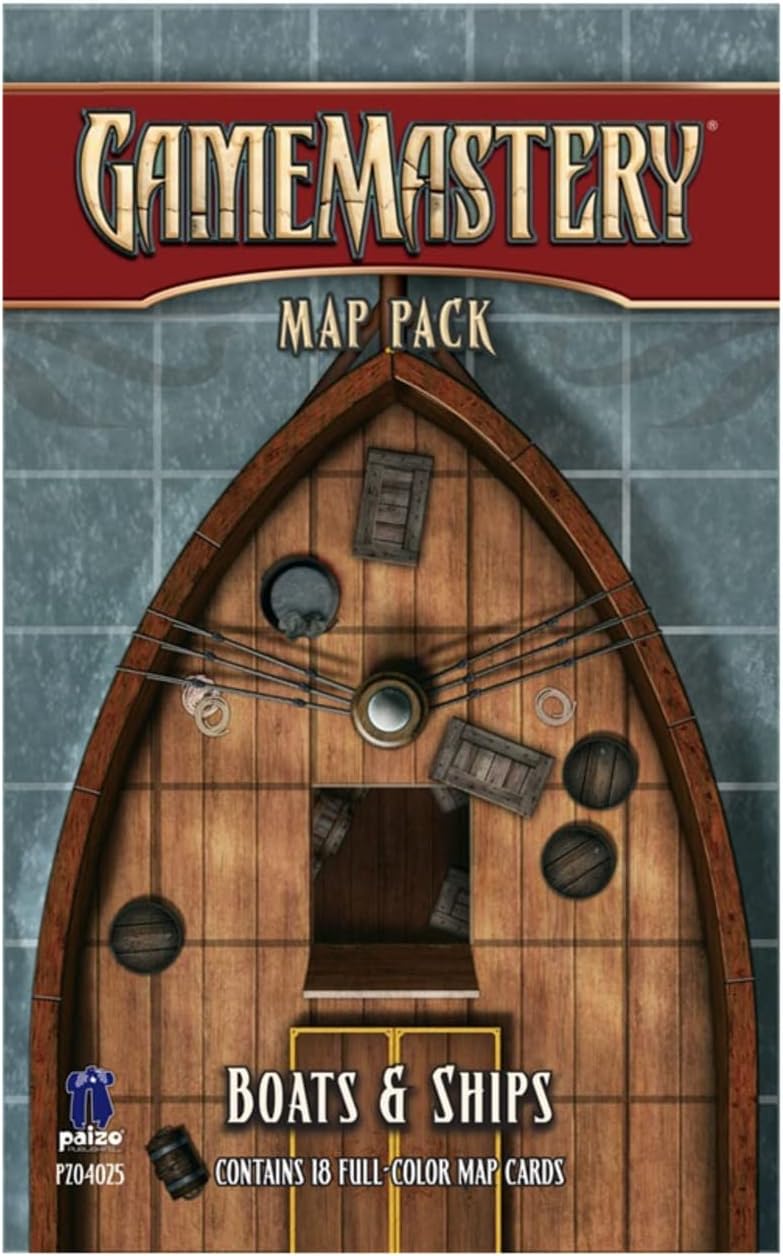 Amazon.com: GameMastery Map Pack: Boats & Ships : Macourek, Corey ...