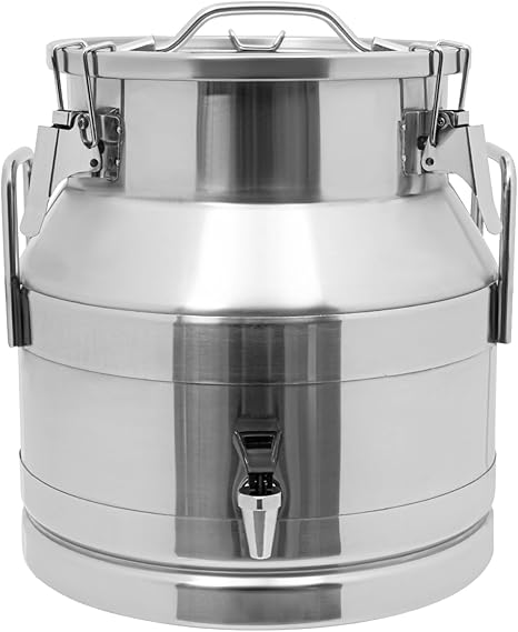 Amazon.com: Stainless Steel Milk Bucket with Spigot, 20L/5.25Gallon 201 ...