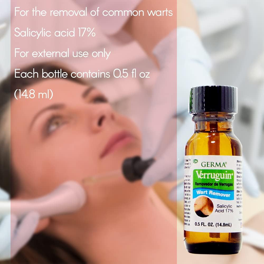 Buy VERRUGUIN Skin Wart Remover Salicylic Acid 17% Removedor de ...