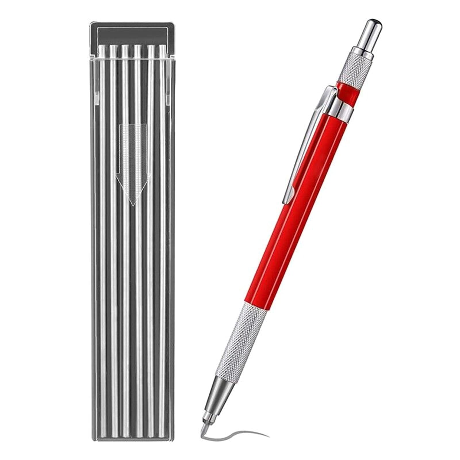 Red Pen Drawing Engineering