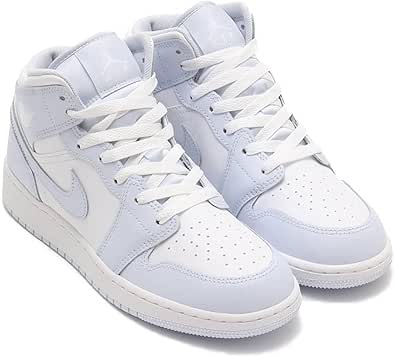 Amazon | [ナイキ] エア ジョーダン 1 ミッド J AIR JORDAN 1 MID コバルトブリス/ニュートラルグレー/ホワイト ...