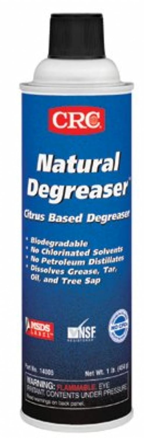 CRC Natural Degreaser Cleaners/Degreasers, 20 oz Aerosol Can: Amazon.com: Industrial & Scientific
