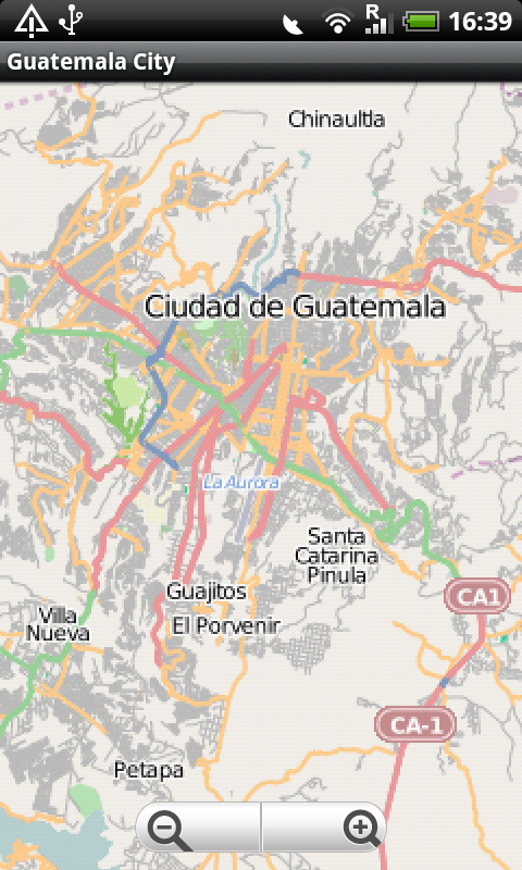 Guatemala City Street Map - App on the Amazon Appstore