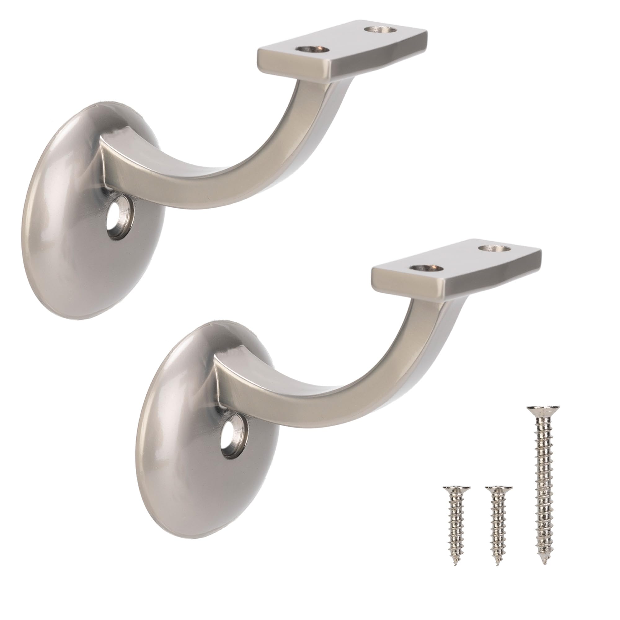 Snapklik.com : Steel Handrail Bracket For Indoor Outdoor Stairs, Anti ...
