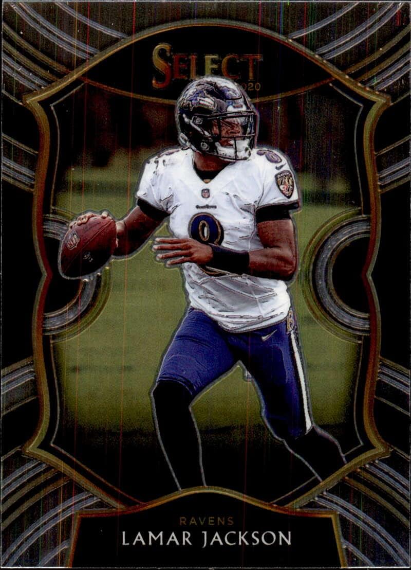 Amazon.com: 2020 Panini Select #3 Lamar Jackson Baltimore Ravens ...