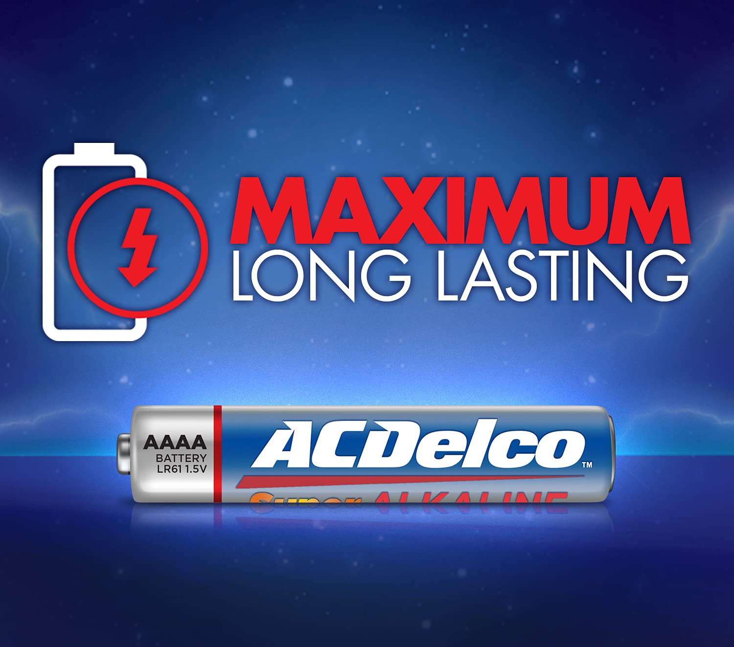 Snapklik.com : ACDelco 10-Count AAAA Batteries, Maximum Power Super ...