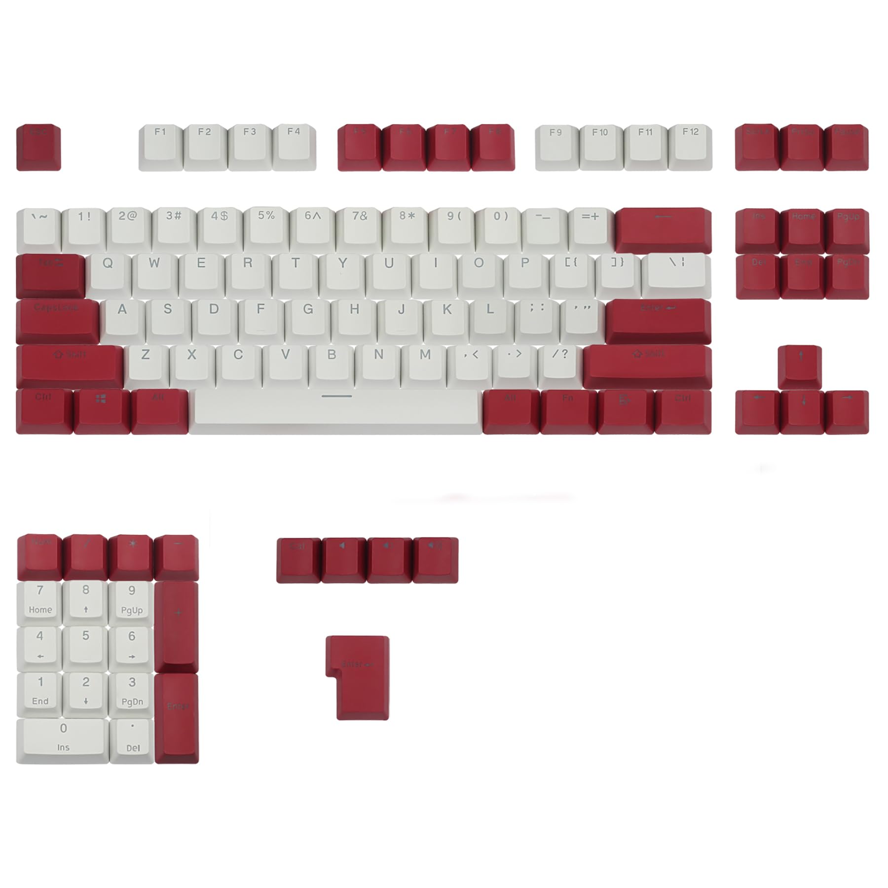 Amazon.com: Happy Balls PBT Keycaps Backlit Cherry MX Keycap Set ...