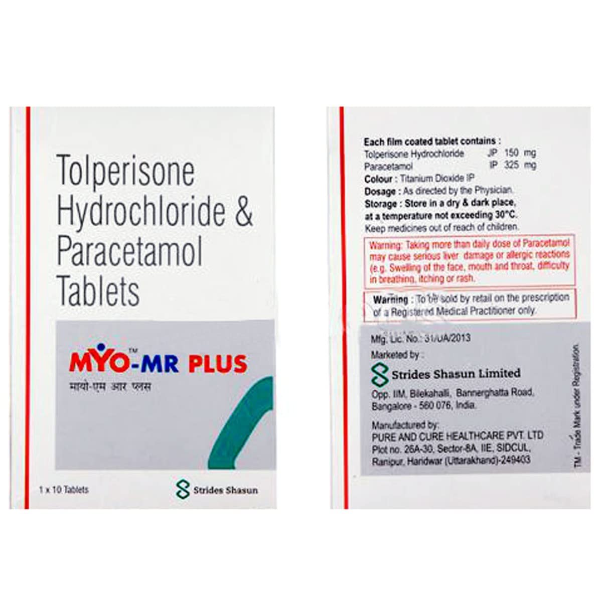 Myo-MR Plus - Strip of 10 Tablets : Amazon.in: Health & Personal Care