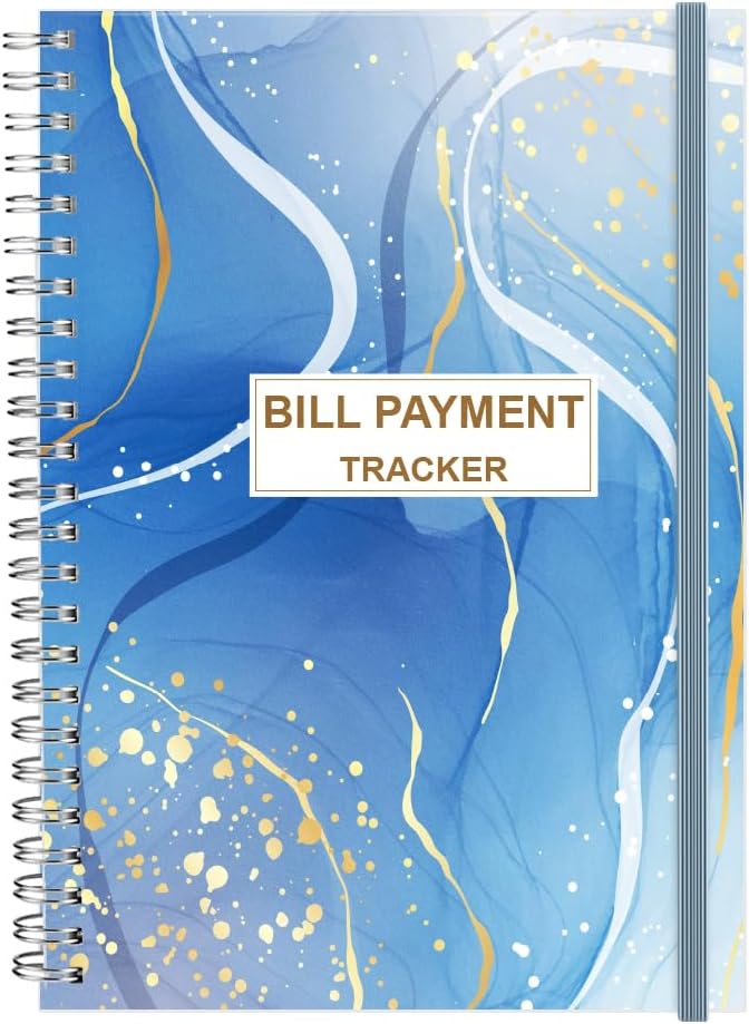 Amazon.com : Bill Tracker Notebook - Monthly Bill Organizer & Planner ...