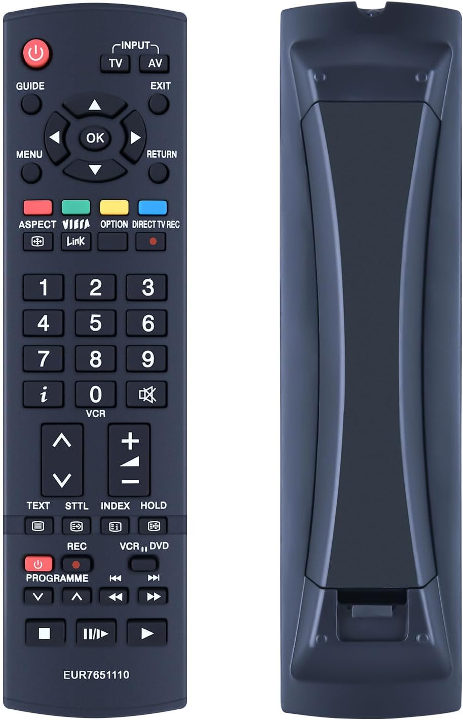 GOUYESHO EUR7651110 Replacement Remote Control for Panasonic Plasma ...