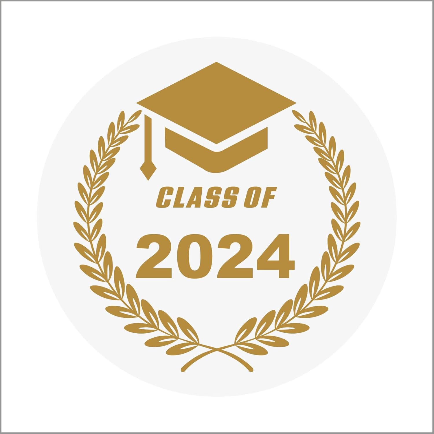 Amazon.com: Lihengkong 120 Graduation Stickers 1.4 inch, 2024 ...