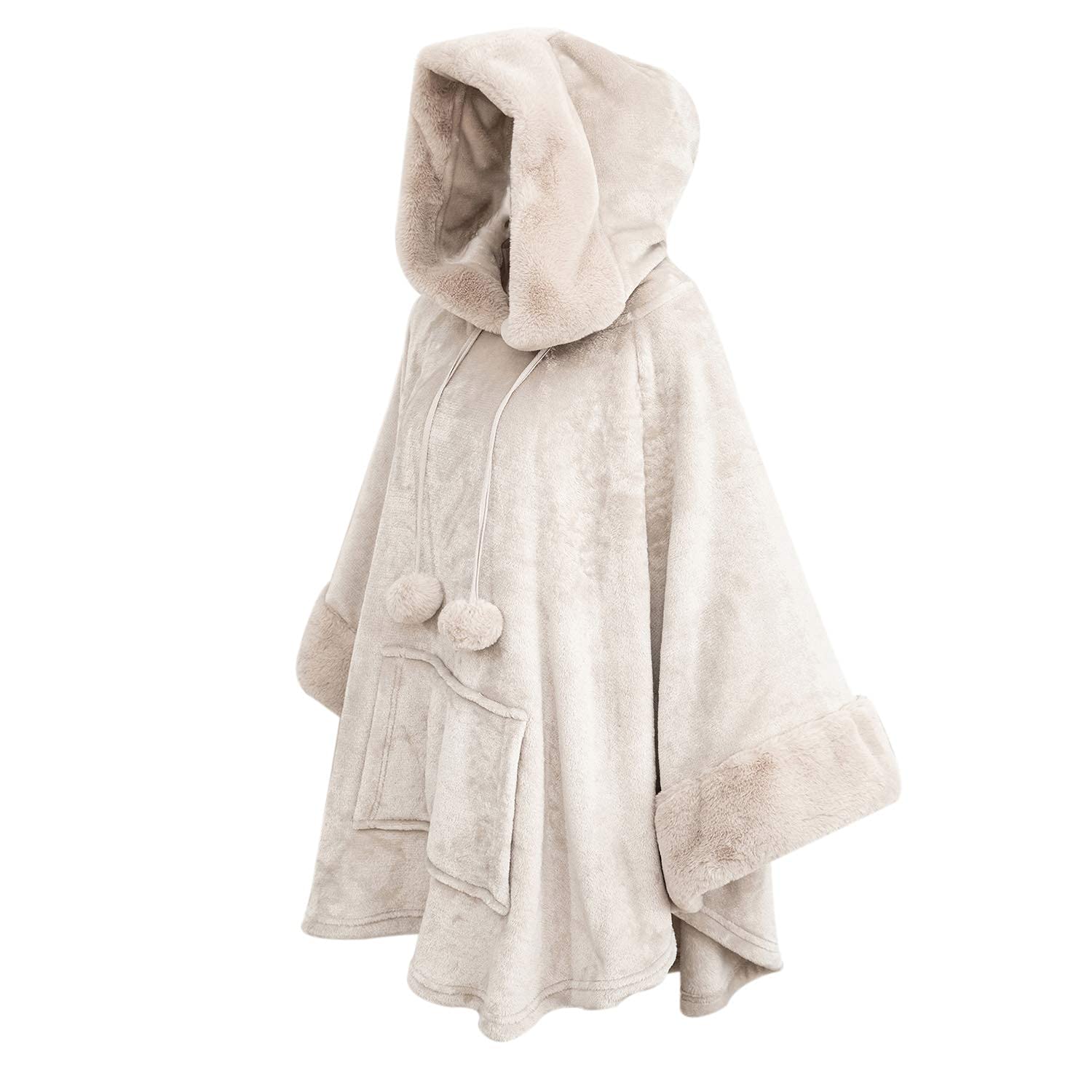 Wearable Blanket Hoodie Oversized Sweatshirt Blanket with Big Pocket ...
