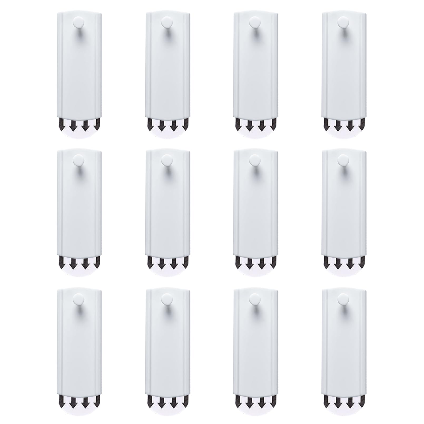 12 Pack Picture Hanging Hooks,Picture Hooks No Nails,Adhesive Picture ...