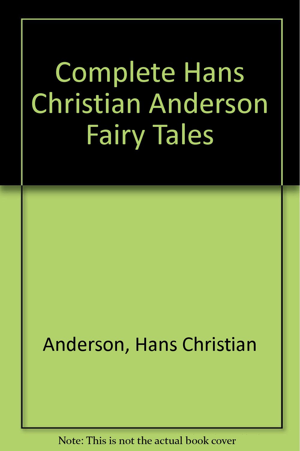 Amazon.co.jp: Complete Hans Christian Anderson Fairy Tales : Anderson ...