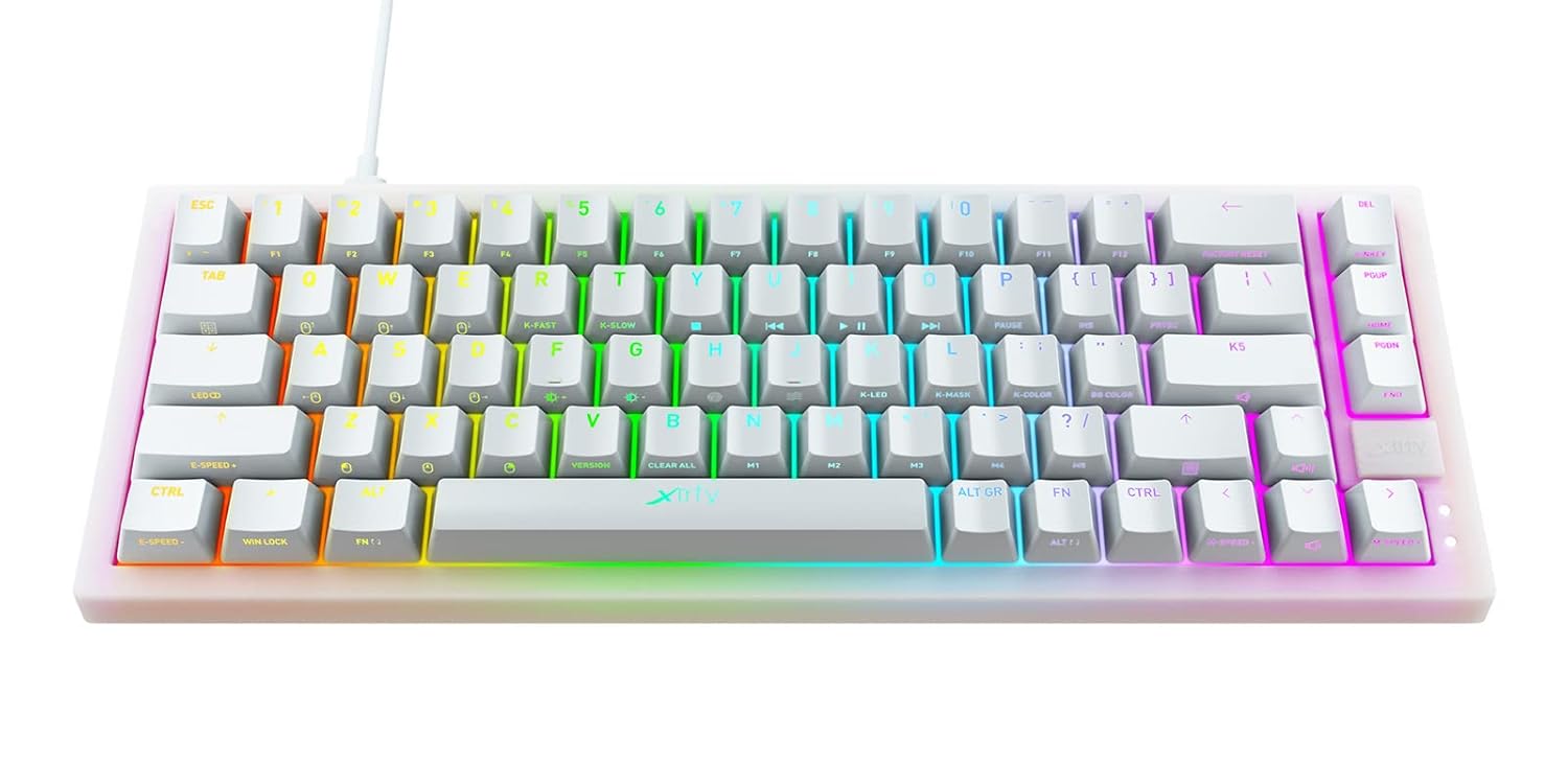 Amazon.in: Buy Xtrfy K5 Compact Gaming Keyboard RGB Wired US Layout ...