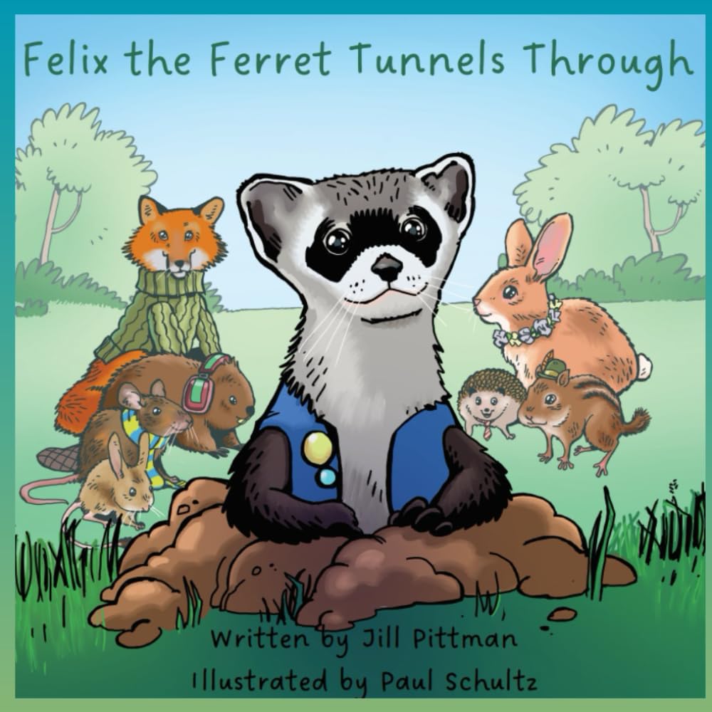 Felix the Ferret Tunnels Through: Pittman, Jill: 9781738347407: Amazon ...