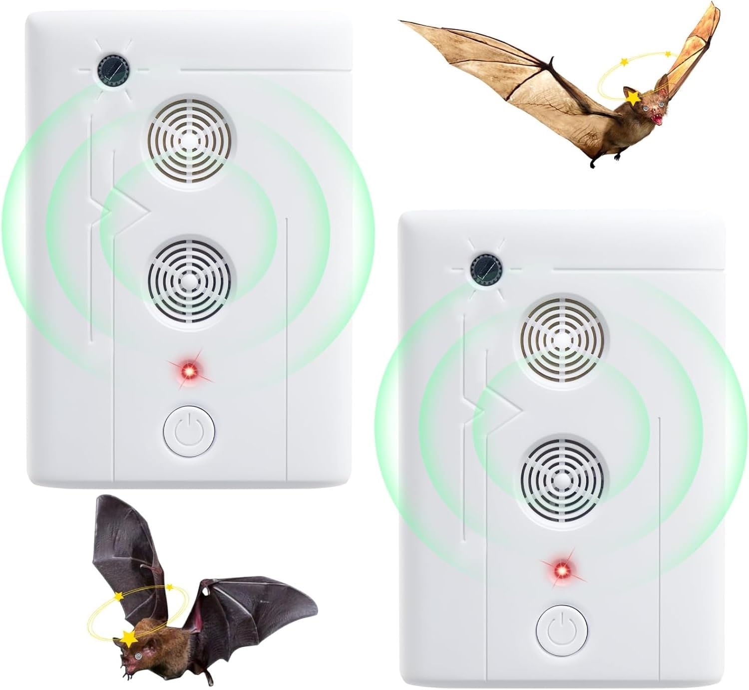 Amazon.com: 2025 Ultrasonic Bat Repellent Devices Indoor for Attic ...