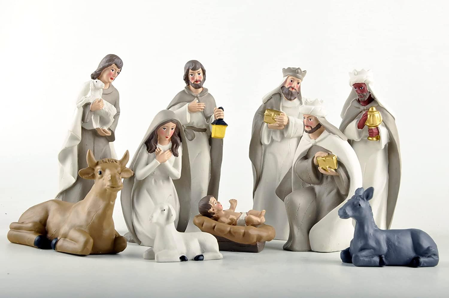 Amazon.com: DurableDelights Christmas Nativity Set, Nativity Scene ...