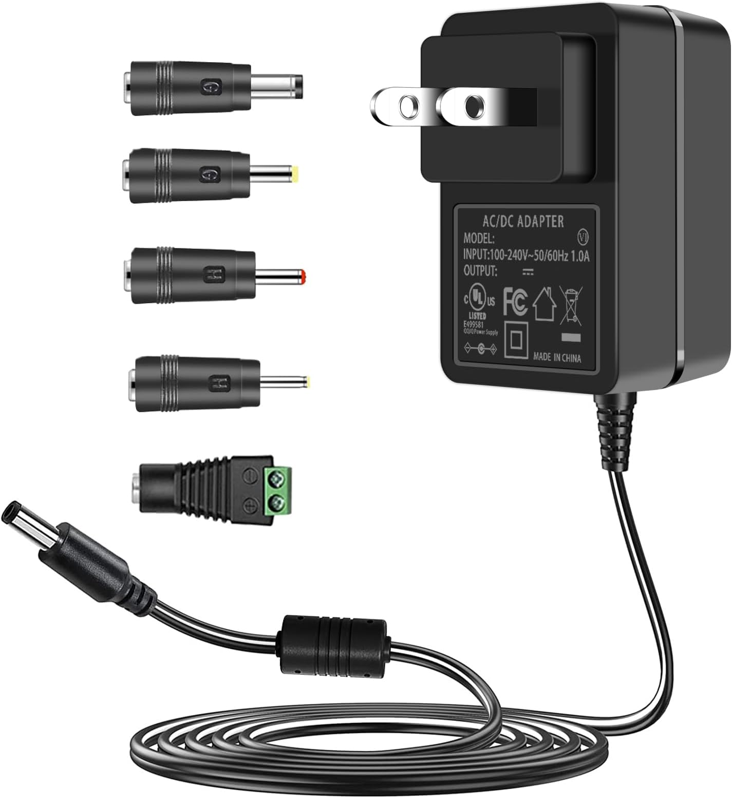 Amazon.com: TKDY 24V DC Power Supply Cord 100-240V AC to DC 24 Volts ...