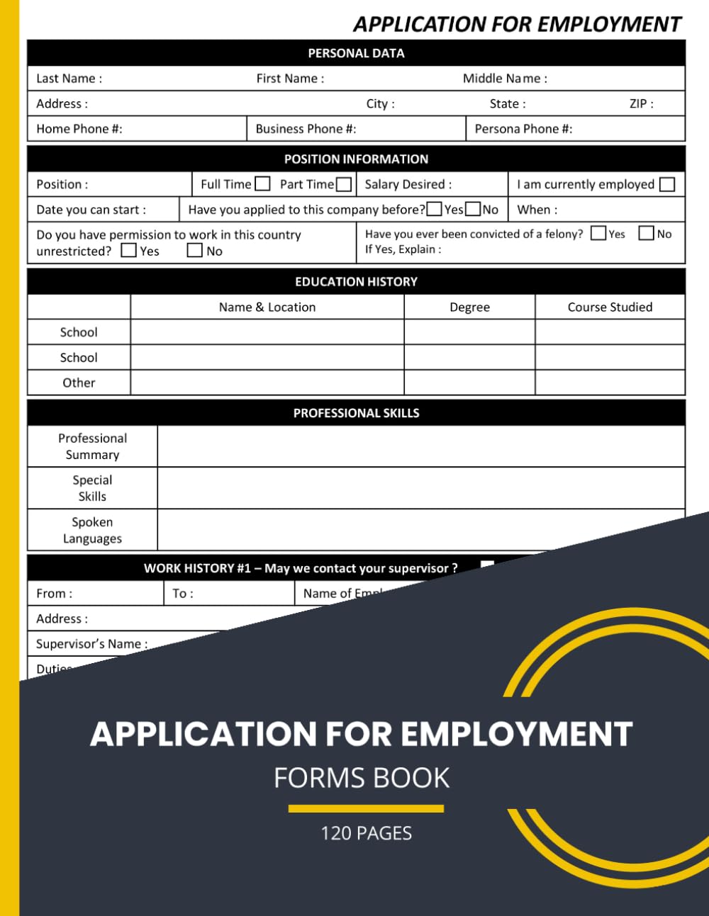 Job Application Forms Bulk Applications For Employment | Amsterdam
