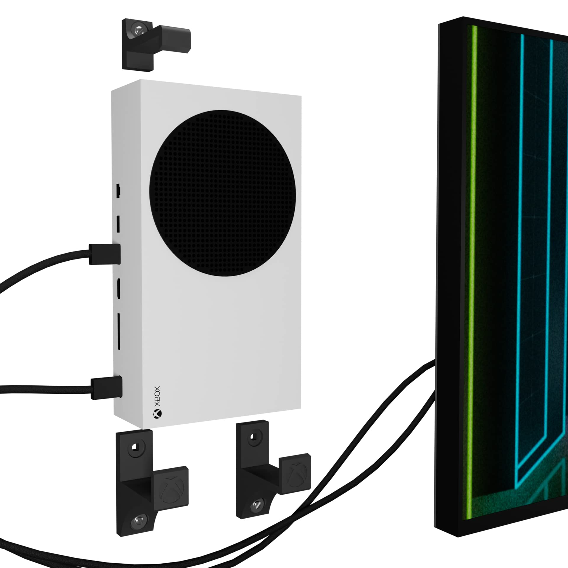 GENIALISS Base Soporte de Pared para Xbox One Series S y X + Base para ...