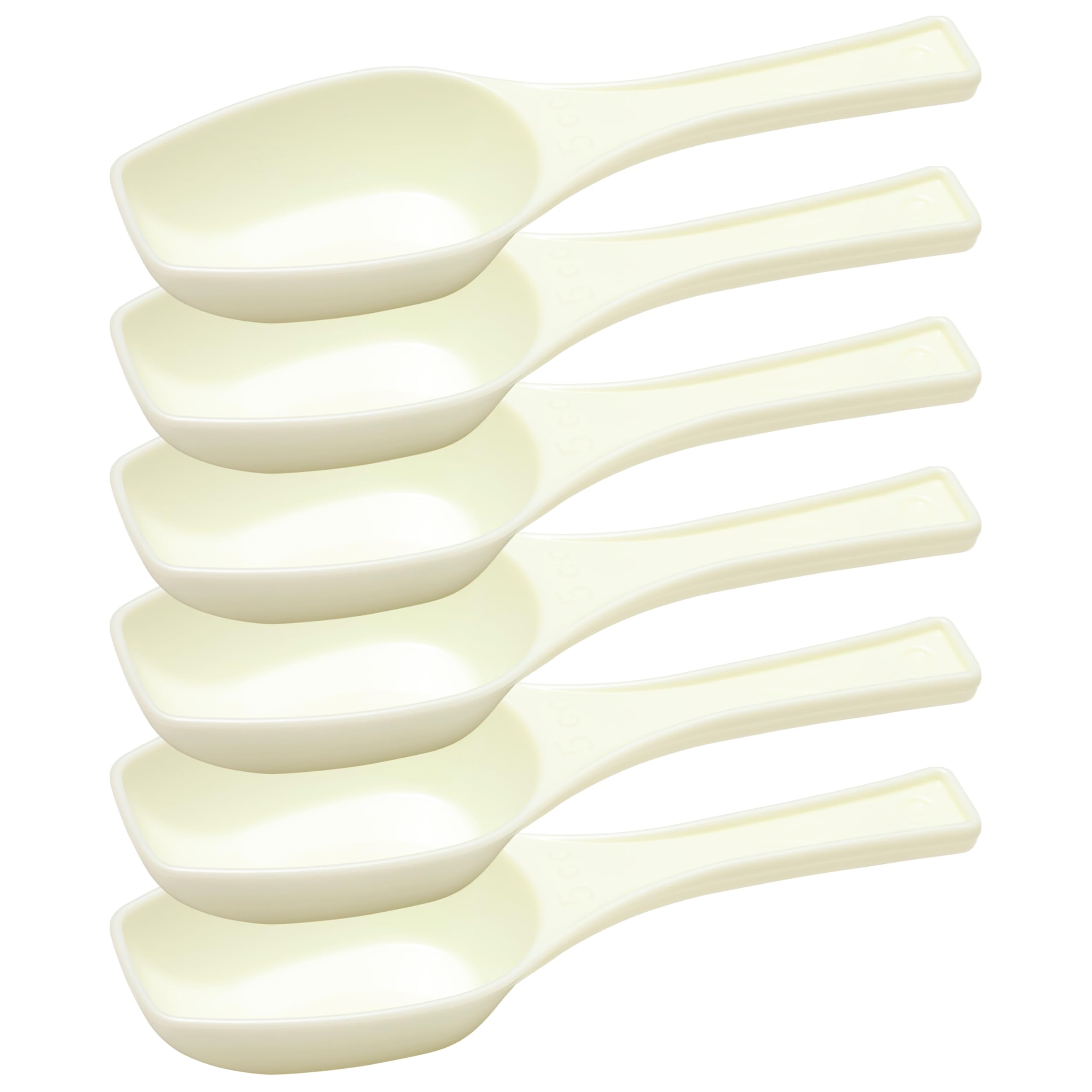 Amazon｜5cc(s)x6個 Takayama 短い 小さじ (短柄 平先 平底) 5cc ショート 計量スプーン 5ml 水5g｜計量スプーン オンライン通販