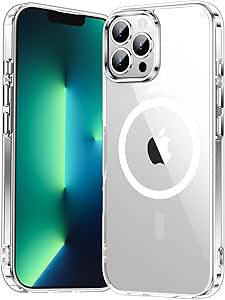 Amazon.com: Temdan for iPhone 13 Pro Max Case Clear, [Compatible with Magsafe][Anti-Yellowing ...