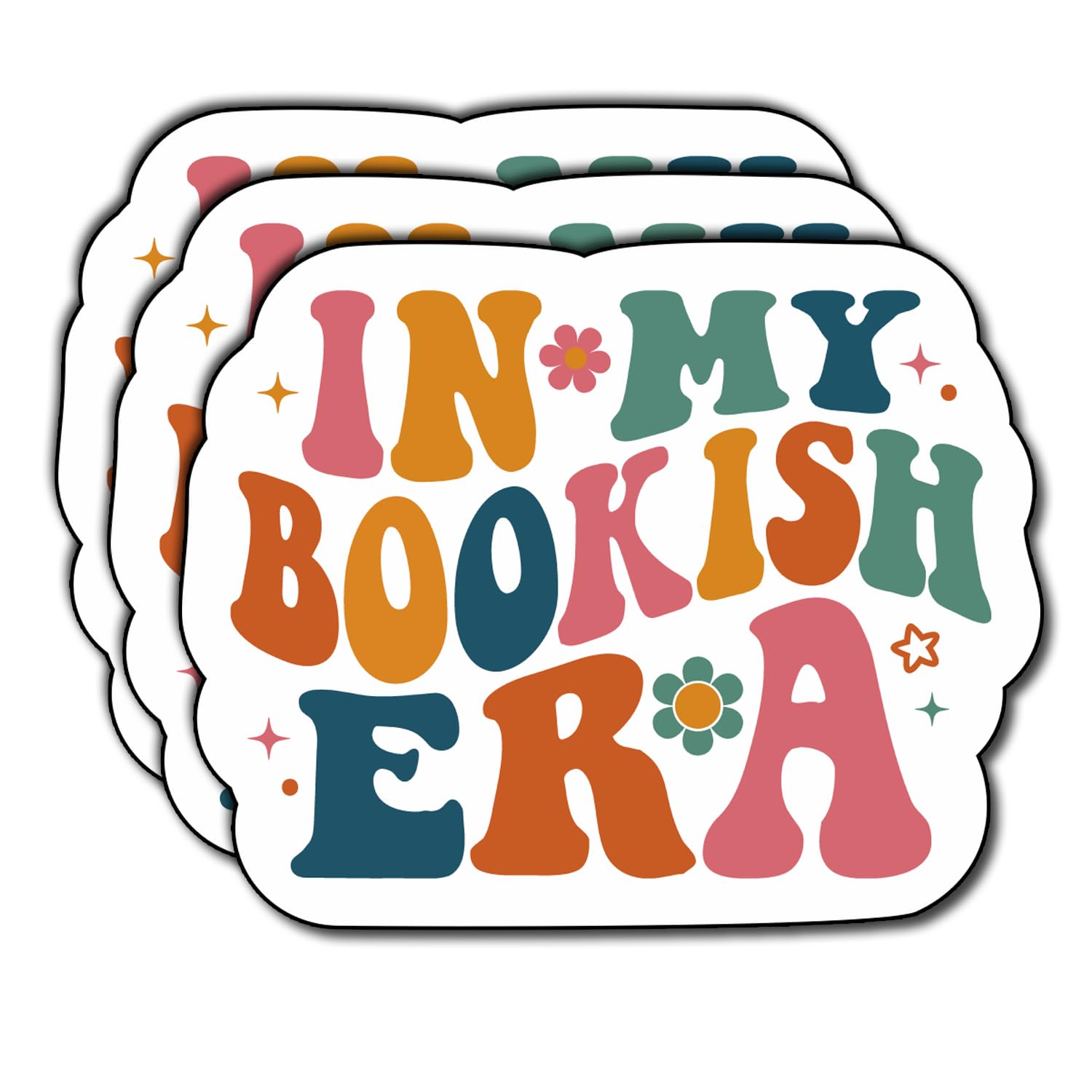 Amazon.com: (3Pcs) in My Bookish Era Sticker Decorate Books Laptops ...