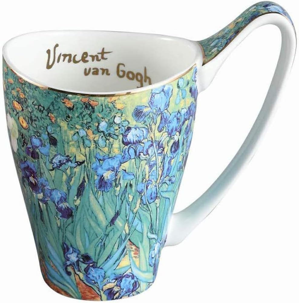 Amazon.com: Van Gogh Bone China Set of 5 Large Mugs for Coffee and Tea ...