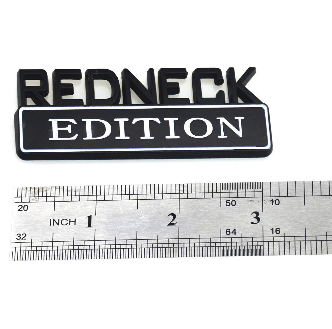 Redneck Ram 2 Stück Red Neck Edition Außenemblem Auto LKW Boot