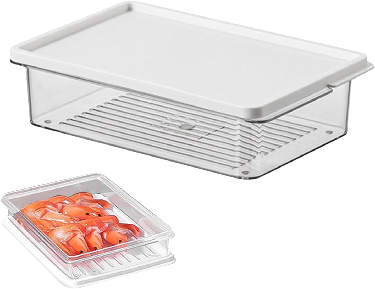 Food Storage Containers | Freezer Boxes with Lids - Stackable and ...