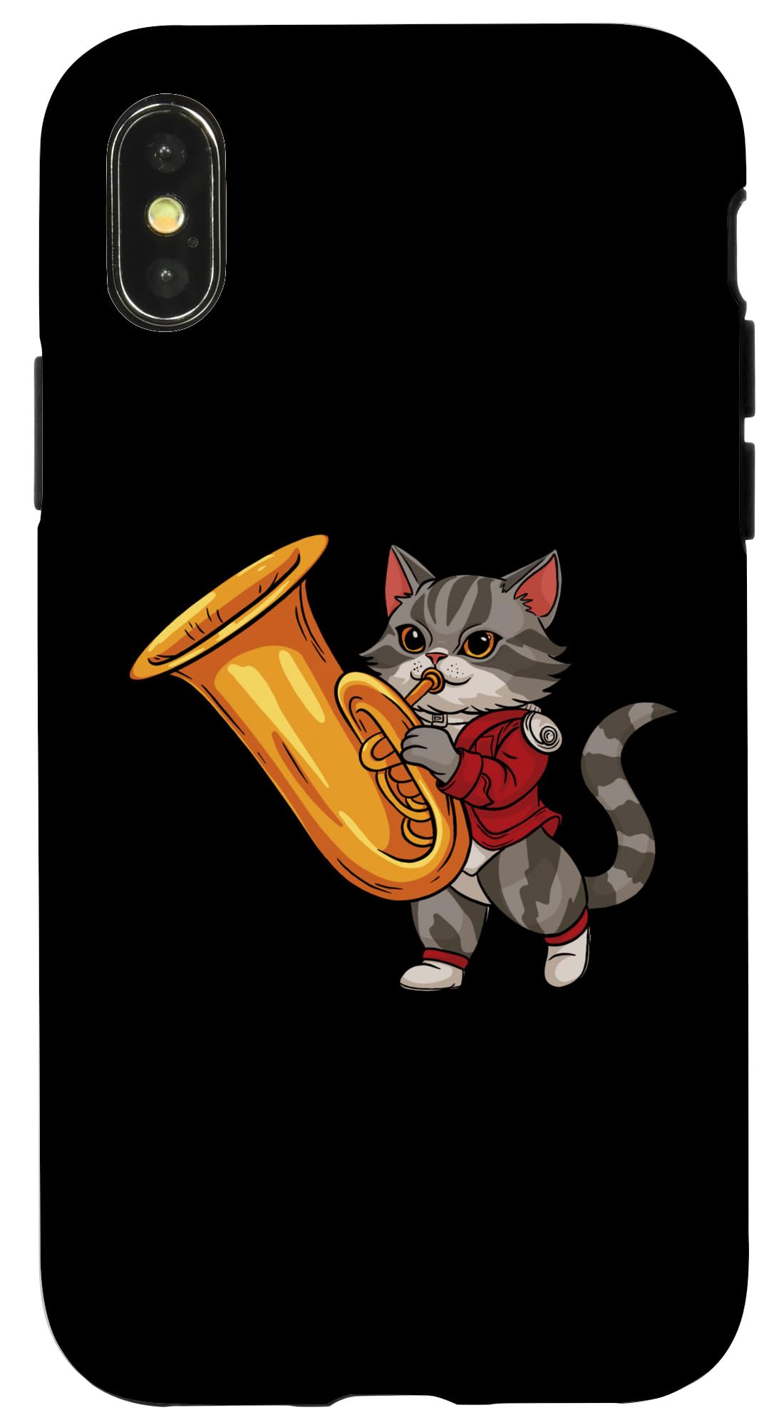 Cartoon Marching Tuba